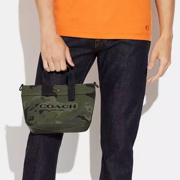 Bags | Iso Coach Tote 2 With Camo Print | Poshmark